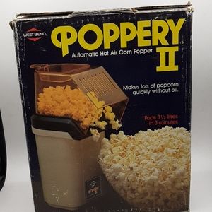 West Bent Popcorn Maker | Kitchen | Poppery Ii Hot Air Popcorn Popper ...